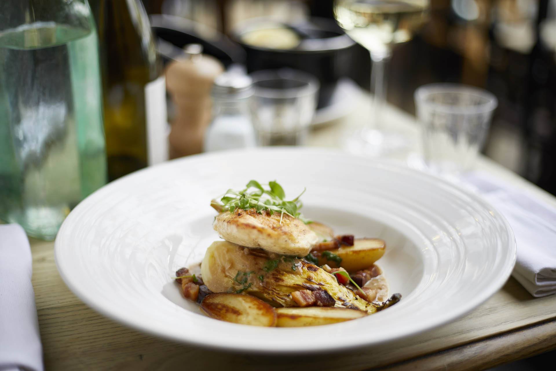 Food at The Dove Pub & Restaurant, Hammersmith