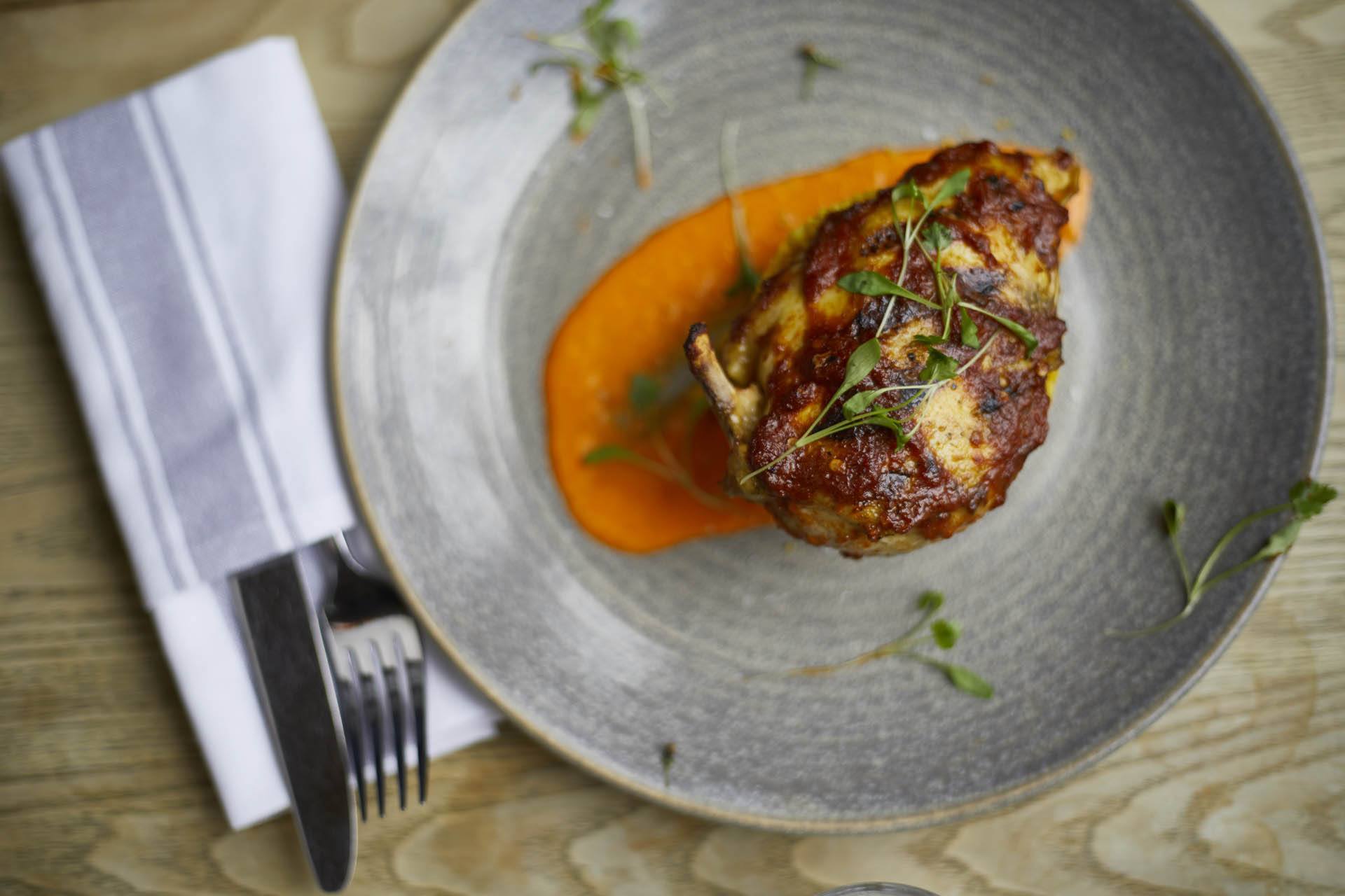 Food at The Dove Pub & Restaurant, Hammersmith