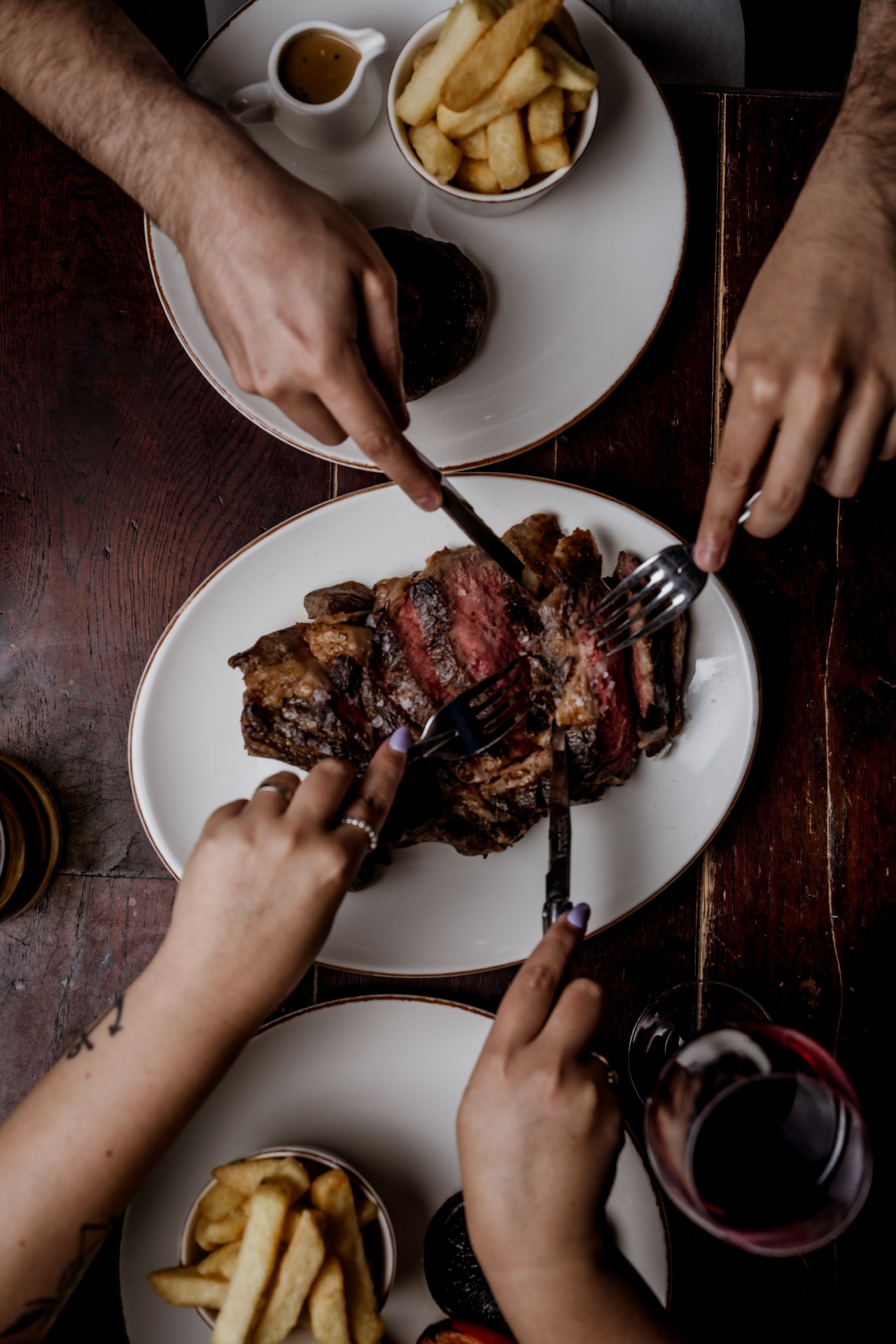 Food at The Dove Pub & Restaurant, Hammersmith